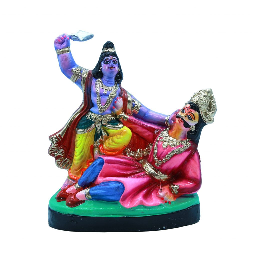 Krishna Kansa Vadh Navratri Golu Dolls | Kolu Bommai Krishna Kansa Vadh Navratri Golu Dolls | Kolu Bommai